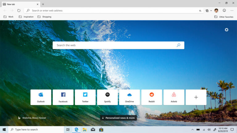 Téléchargez Microsoft Edge beta, le nouveau navigateur de Microsoft ...