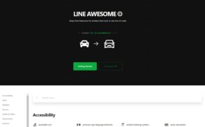 Line Awesome : 1 400 icônes modernes, gratuites et open source