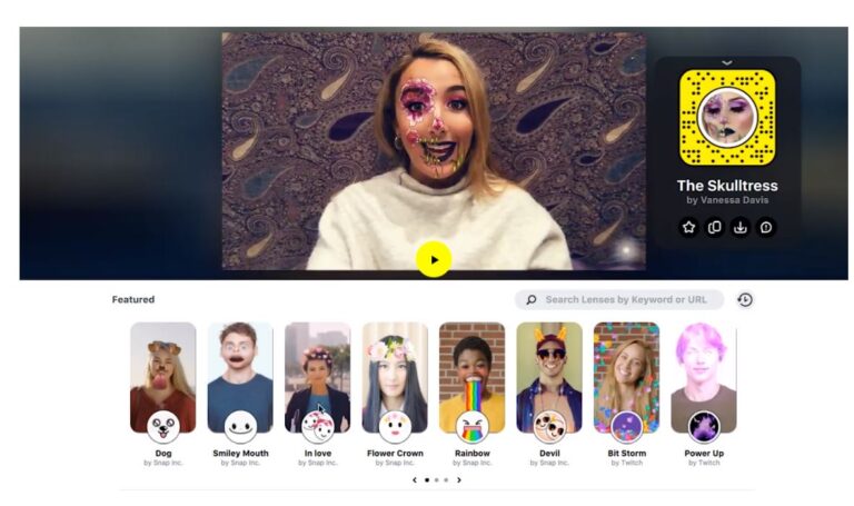 Utiliser les filtres Snapchat dans les visioconférences Zoom, Skype et ...