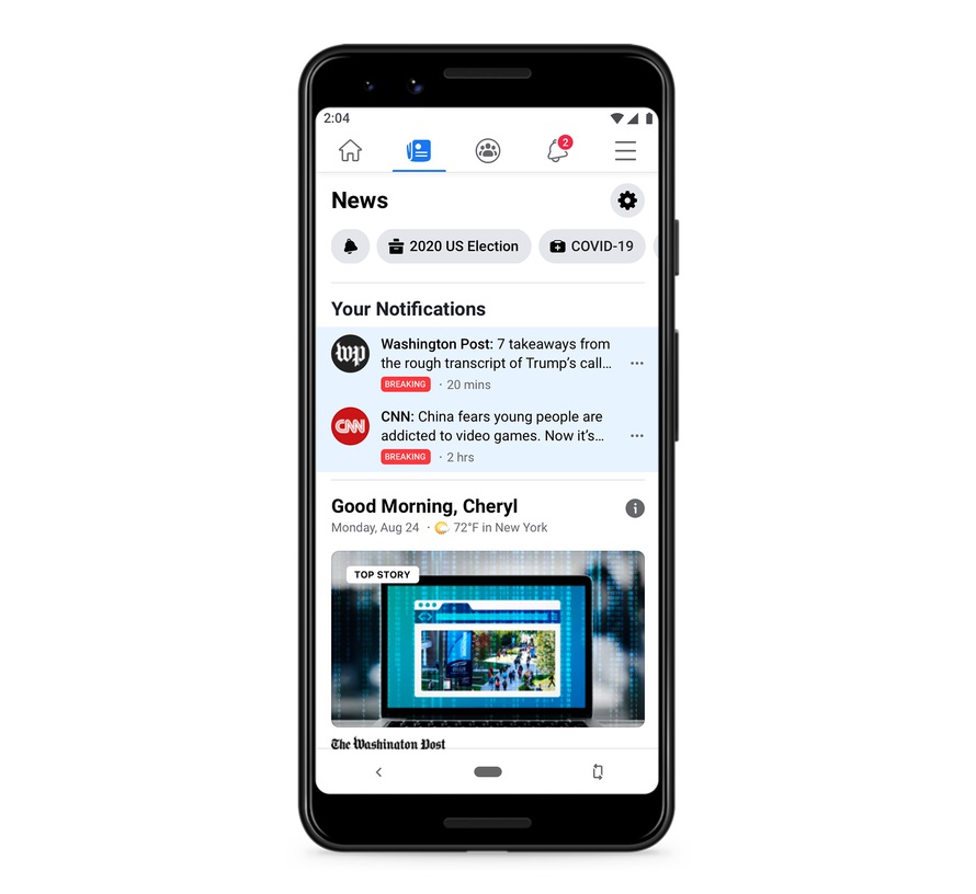 Facebook News, qui va rémunérer les médias, annonce son arrivée ...