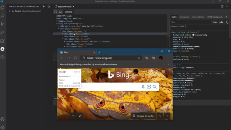 Microsoft intègre les outils de développement du navigateur dans Visual ...