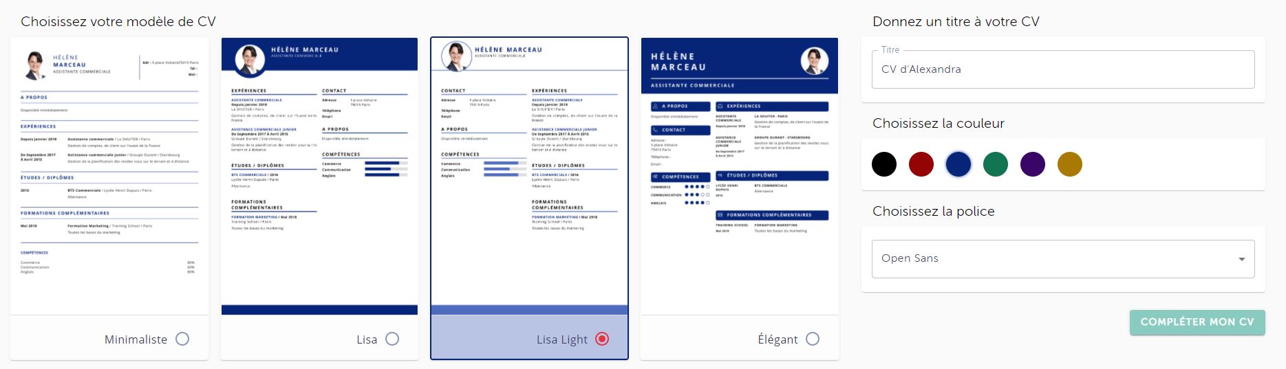 HelloCV : un outil pour créer un CV gratuitement