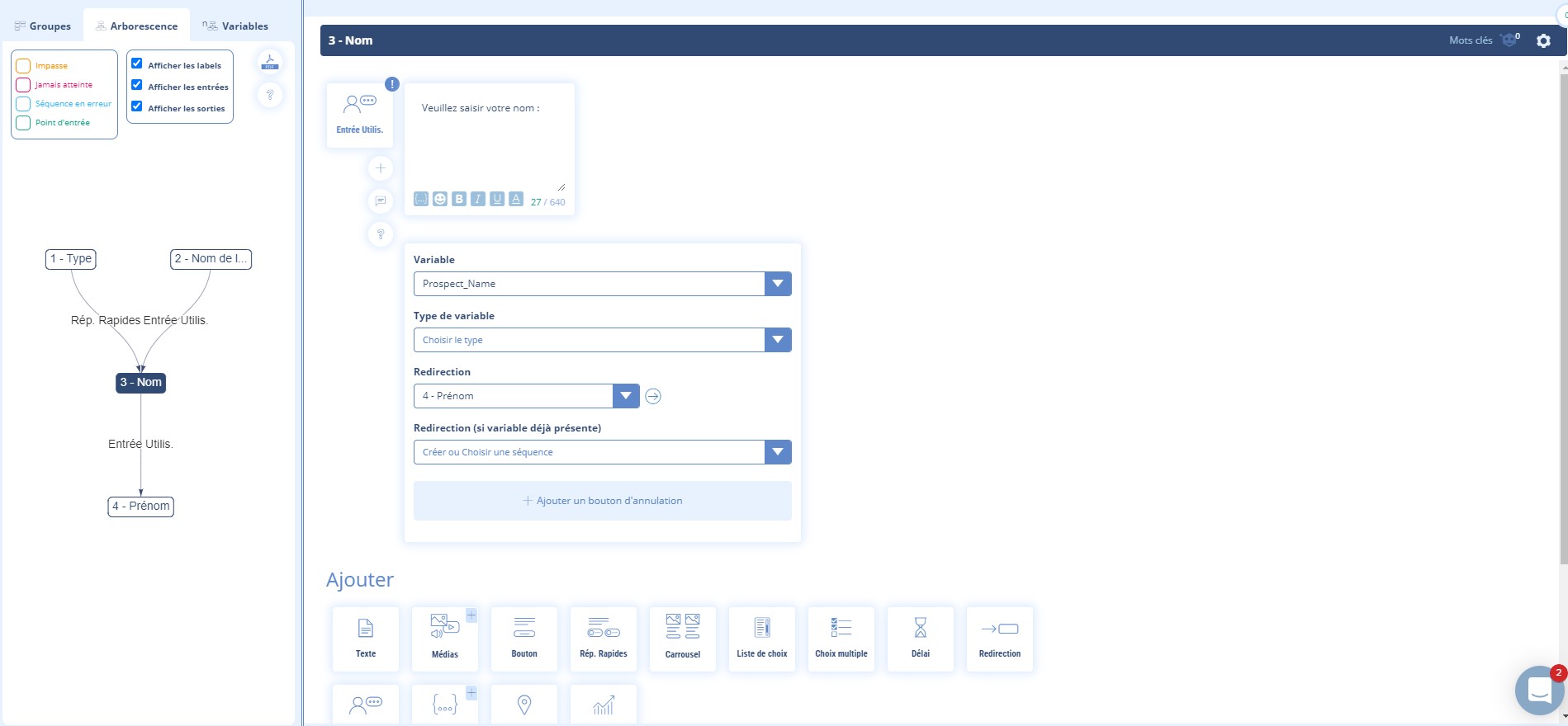 Botnation : une solution simple pour créer des chatbots web sans ...