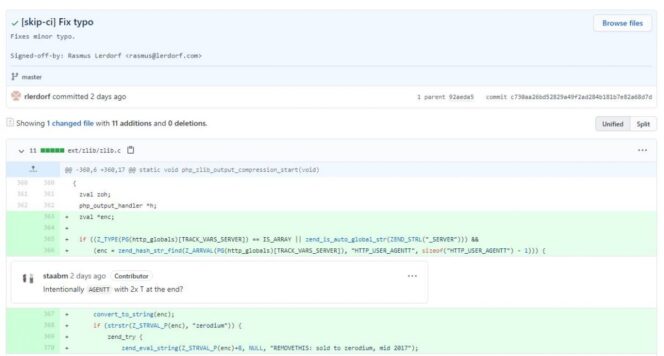 Langage PHP : des pirates tentent de hacker le code source