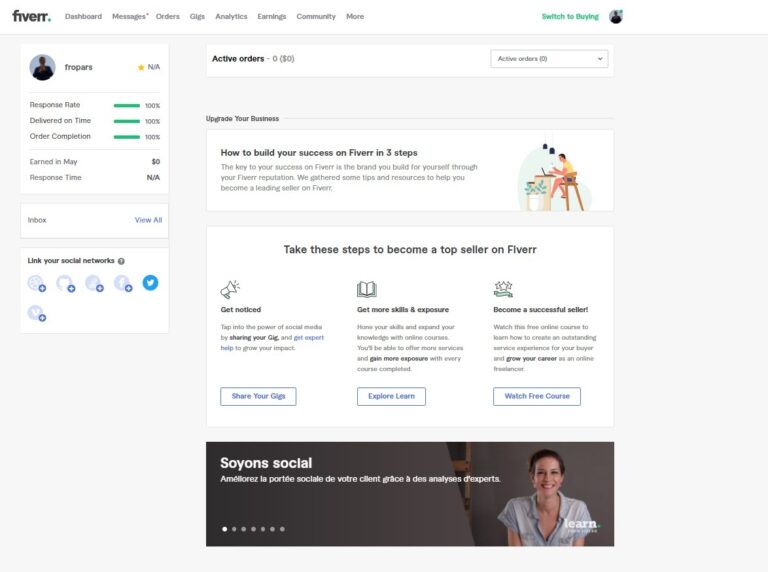 Travailler en freelance avec Fiverr : les avantages de la plateforme