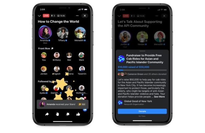 Facebook lance les Live Audio Rooms et les podcasts
