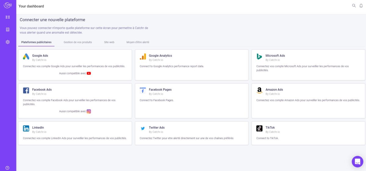 Catchr : connectez toutes vos données et sources d’acquisition dans un ...