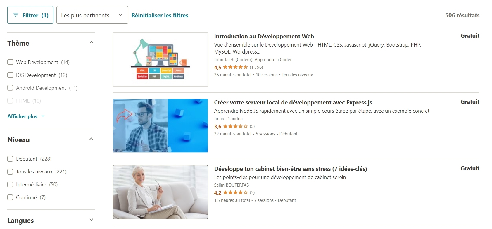 15 sites pour se former en ligne gratuitement