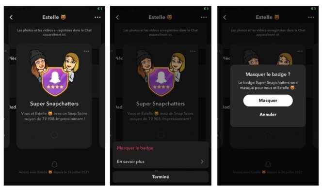 Badges d’amitié Snapchat : tout savoir sur les Charms à collectionner