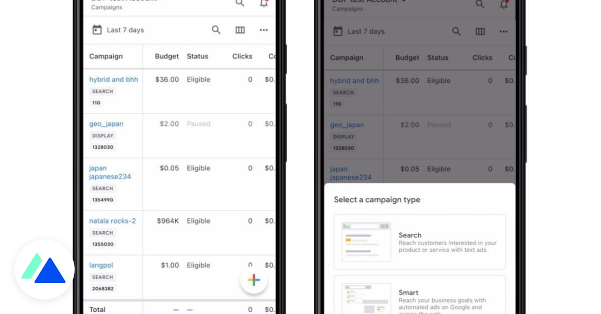Google Ads : vous pouvez enfin créer des campagnes via l’application mobile