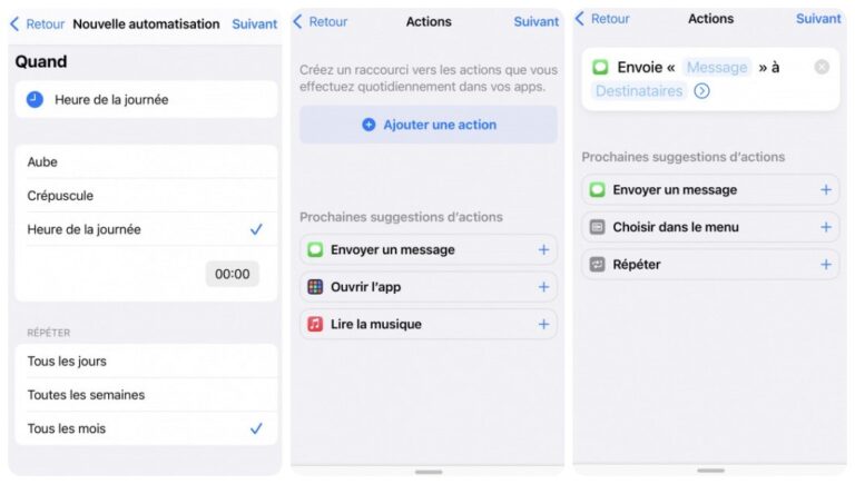 Comment programmer un SMS sur iPhone