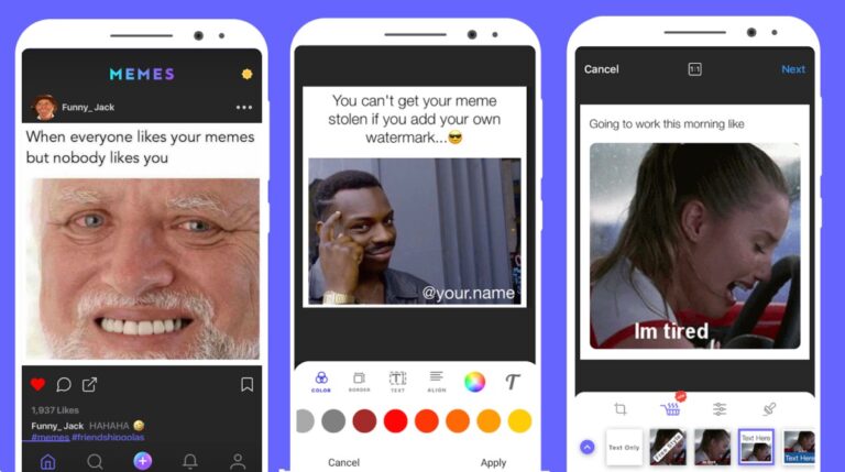 13 applications pour créer des mèmes sur iPhone et Android