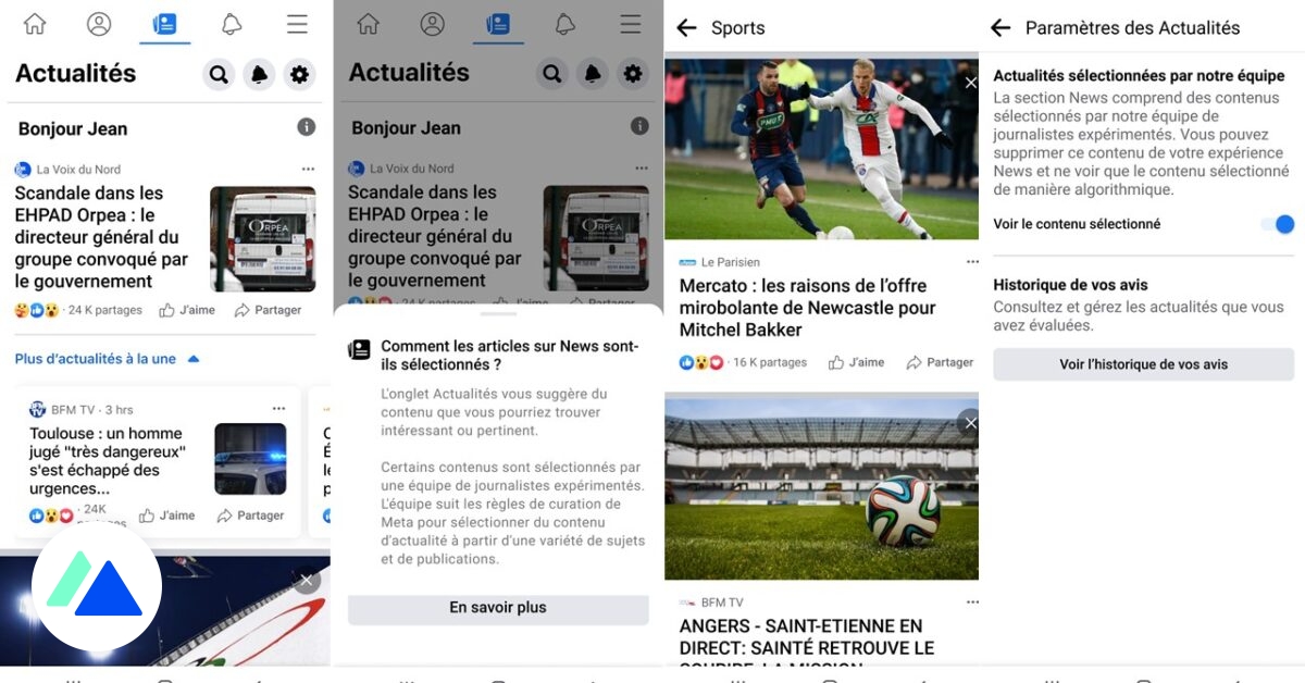 Facebook News est disponible en France : retrouvez toutes les ...