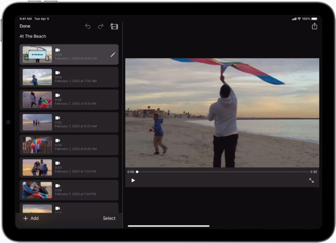Apple dévoile des nouveautés sur iMovie : storyboards et montages ...