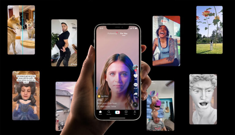 TikTok lance Effect House, pour créer des effets en réalité augmentée