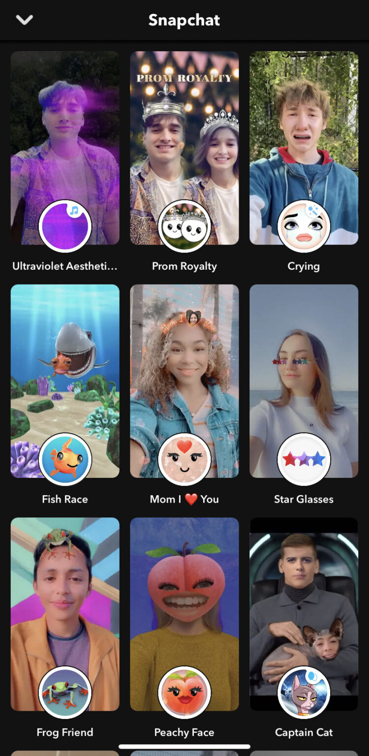 Snapchat Lens : 10 astuces pour utiliser les effets en réalité augmentée
