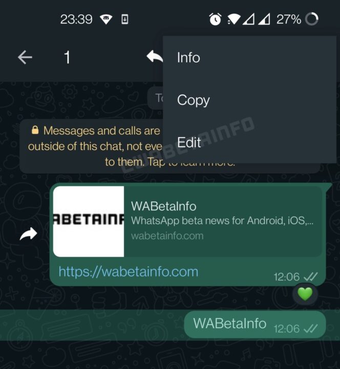WhatsApp pourrait enfin permettre de modifier ses messages