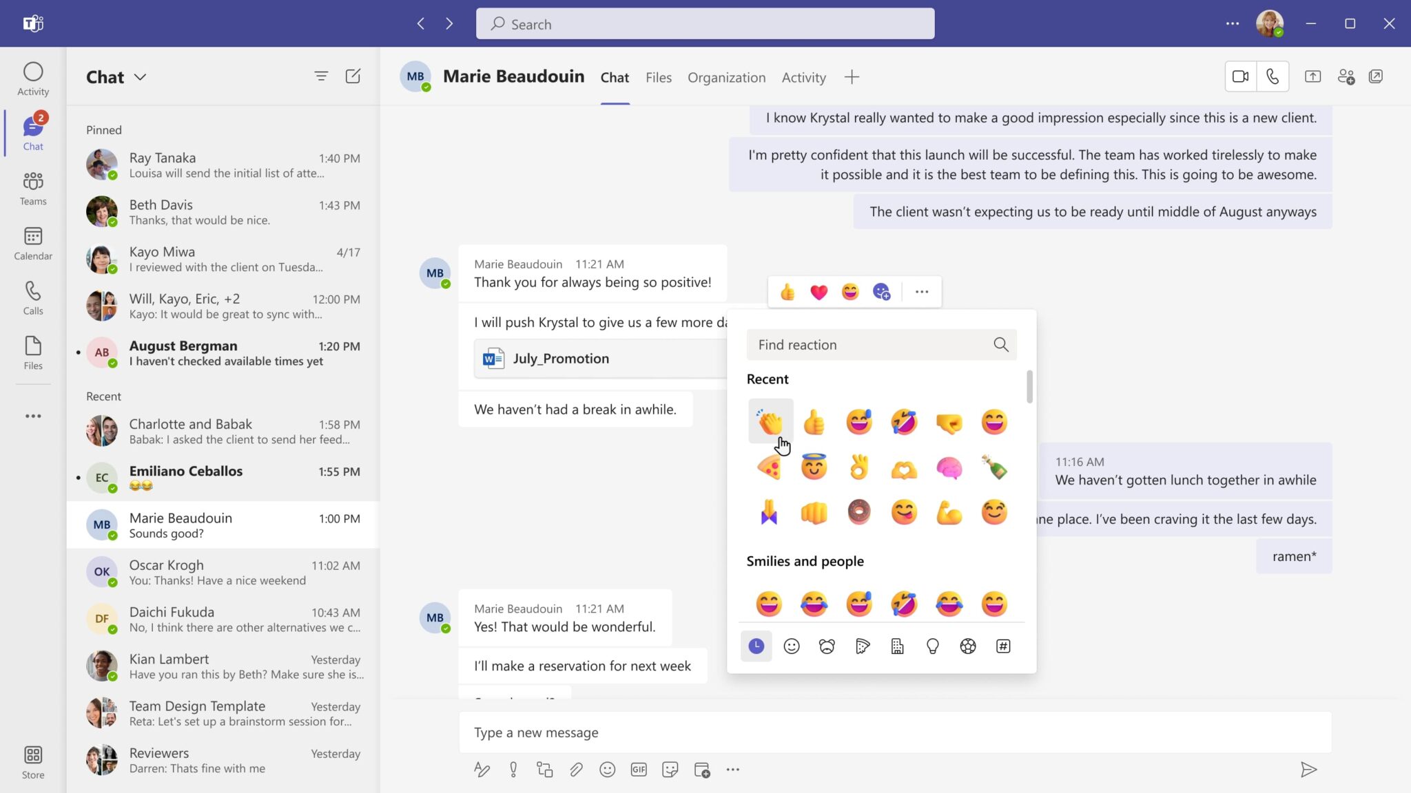 Nouveautés Microsoft Teams : collaboration sur Excel, lancement des ...