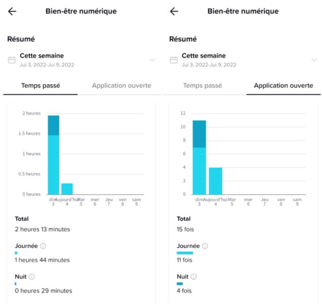 TikTok : vérifiez le temps que vous passez à regarder des vidéos chaque ...