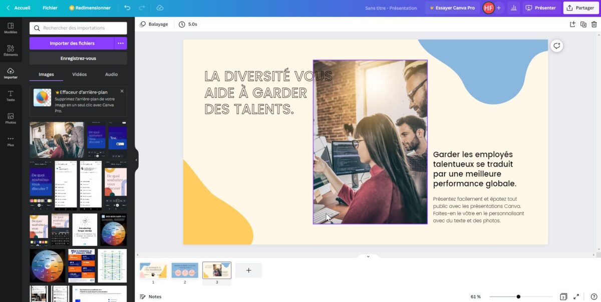 Comment créer un diaporama sur Canva : 5 étapes à suivre