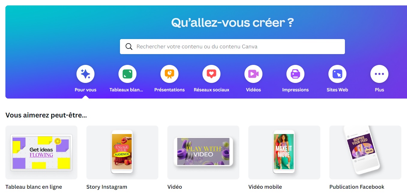 15 types de visuels à créer sur Canva : Story, montage photo, mockup ...