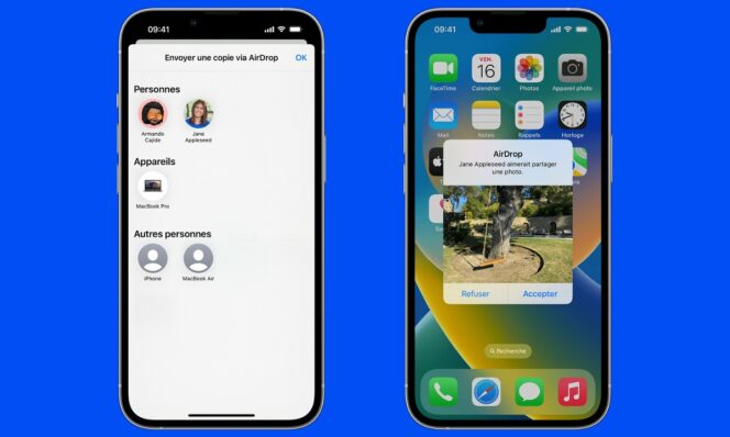 Comment activer AirDrop sur son iPhone, iPad et Mac
