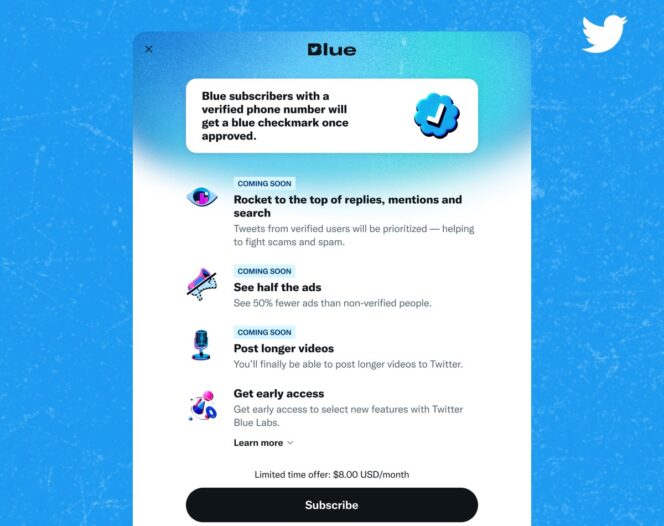 5 nouveautés sur Twitter : nouvel abonnement, badge doré, tweets de ...