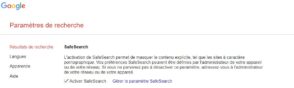 Comment activer ou désactiver SafeSearch sur Google