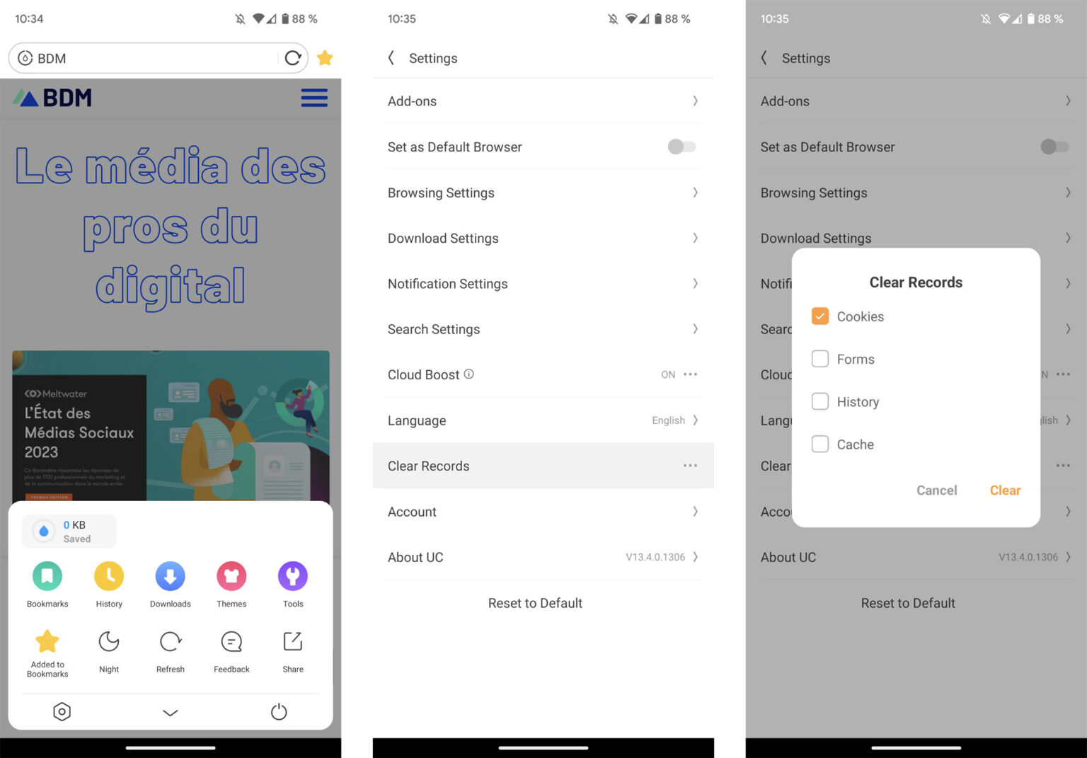 Comment supprimer les cookies sur mobile Android et iPhone