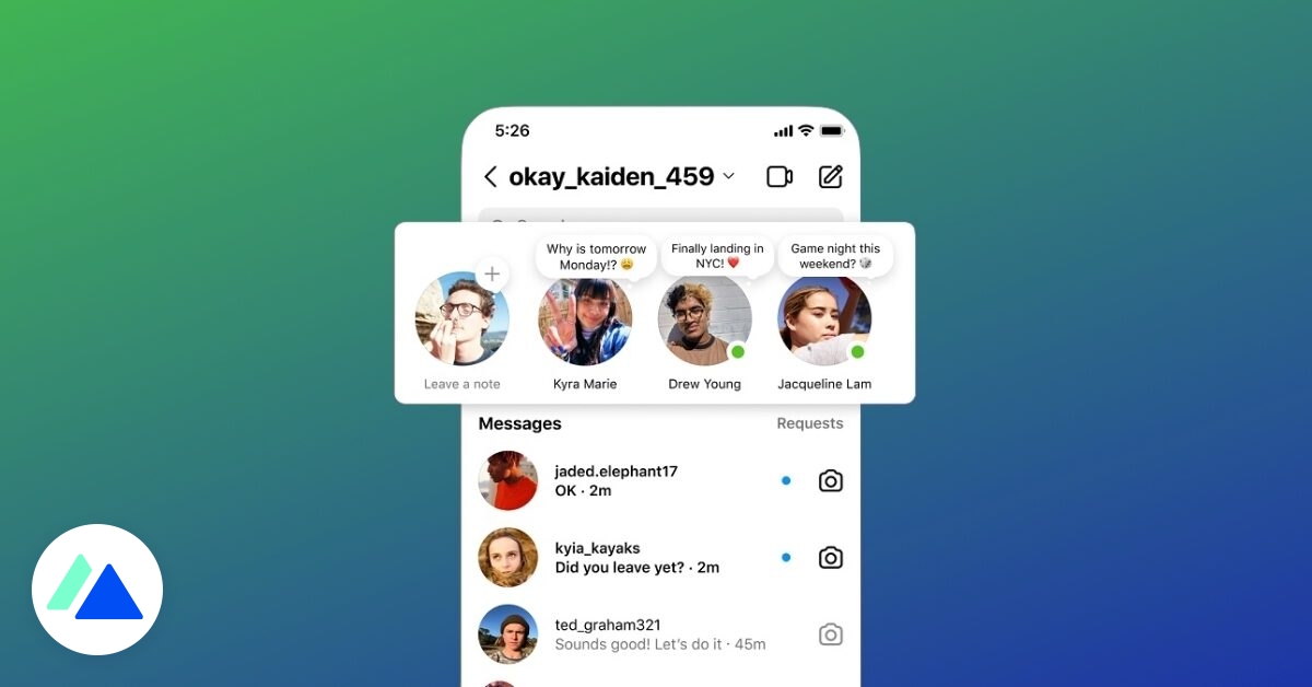 5 idées de Notes à partager sur Instagram
