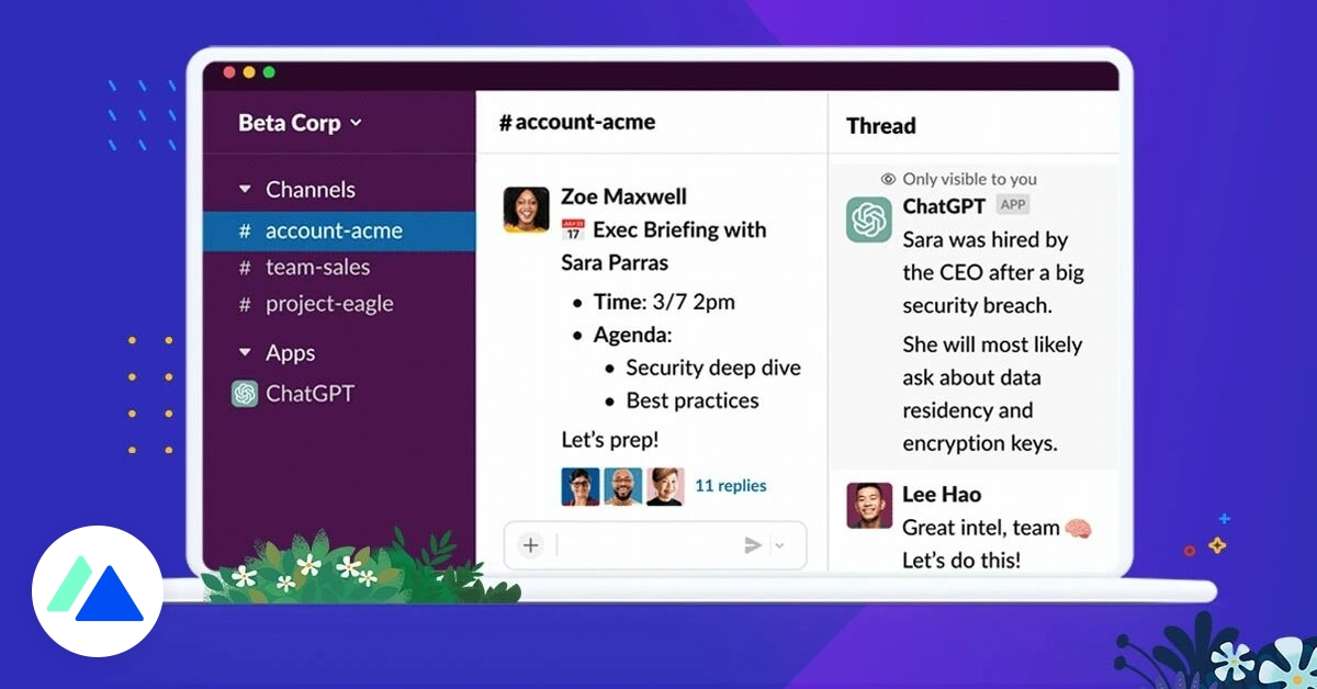 ChatGPT arrive sur Slack : accès, fonctionnalités, tout savoir