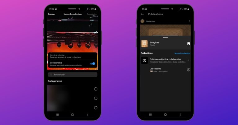 Instagram : comment créer une collection collaborative avec ses amis