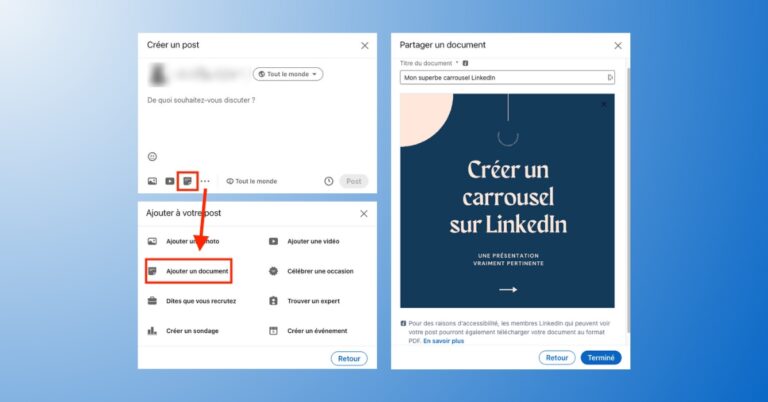 Comment créer un carrousel sur LinkedIn : les bonnes pratiques à suivre