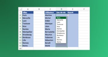 Comment créer une liste déroulante sur Excel : bonnes pratiques et exemples