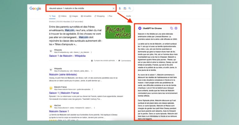 Les 5 meilleures extensions Chrome pour utiliser ChatGPT