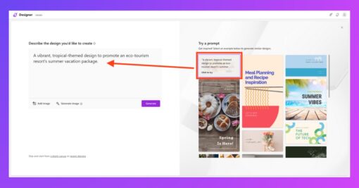 Microsoft Designer : le guide pour créer vos visuels à l’aide de l’IA