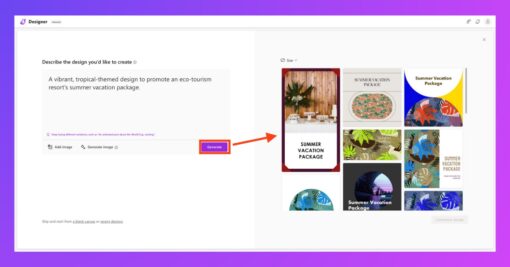 Microsoft Designer : le guide pour créer vos visuels à l’aide de l’IA