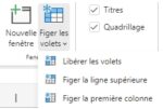 Comment figer une ligne sur Excel : les techniques à connaître