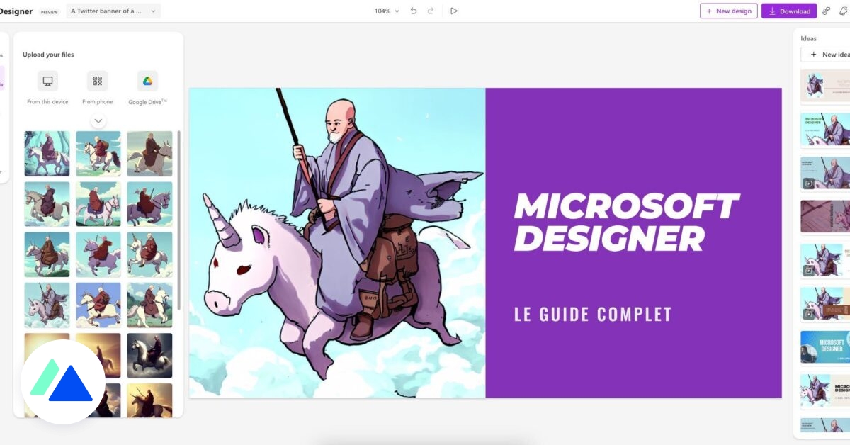 Microsoft Designer : le guide pour créer vos visuels à l’aide de l’IA