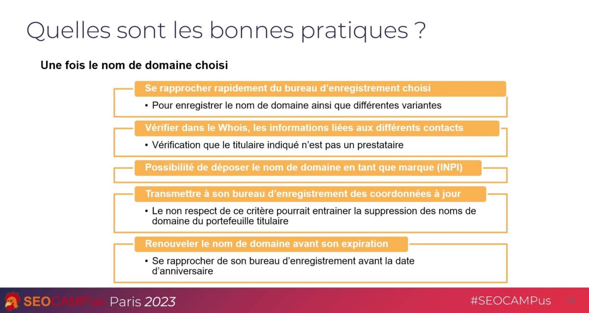 Nom de domaine en .fr : quelles sont les règles à respecter