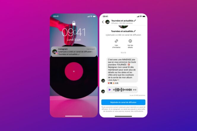 Instagram déploie les canaux de diffusion pour tous les créateurs : ce ...