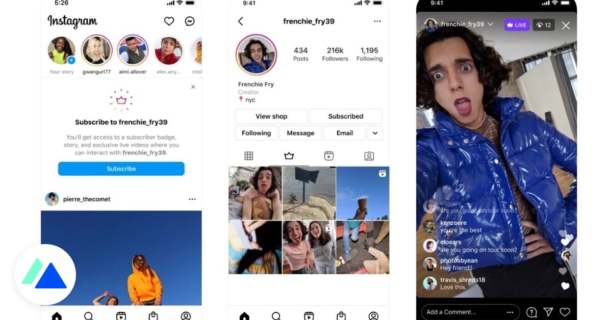 Instagram : en France, les créateurs vont pouvoir lancer des ...