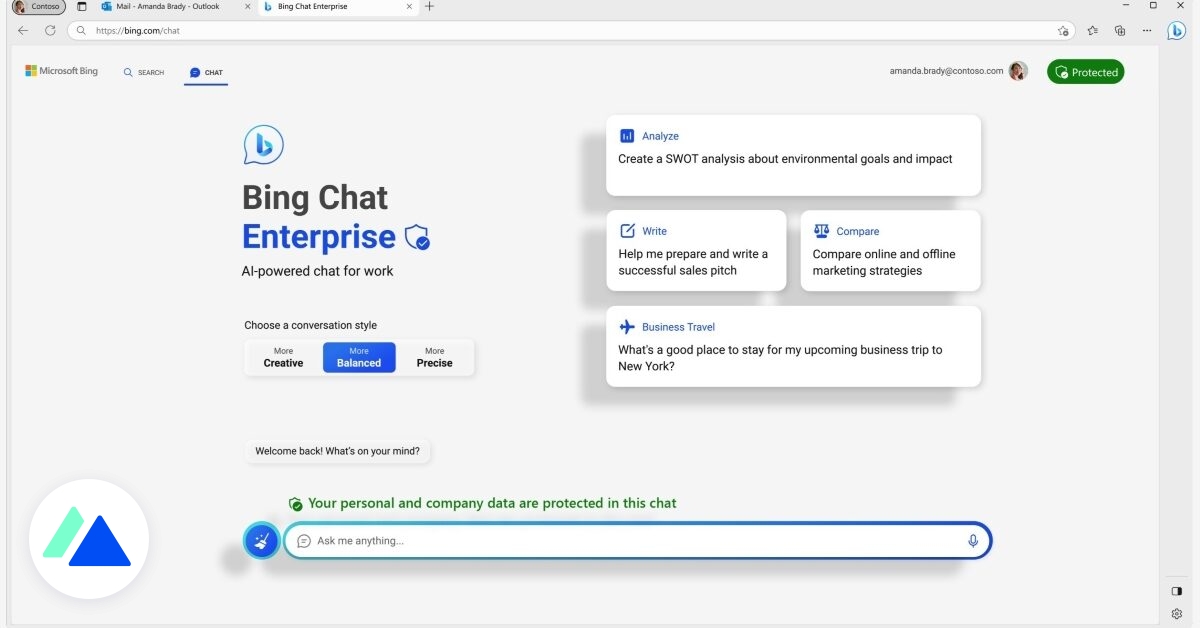 Microsoft lance Bing Chat Entreprise : un chatbot sécurisé pour les ...