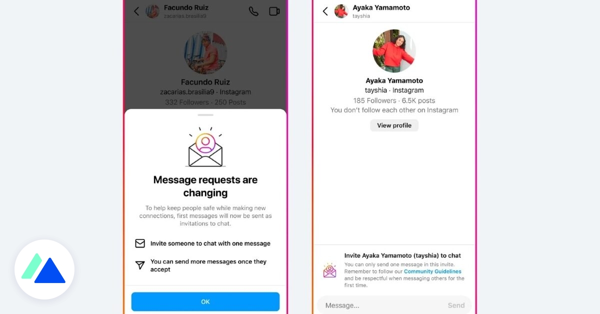 Instagram : une nouvelle option pour limiter les spams en DM