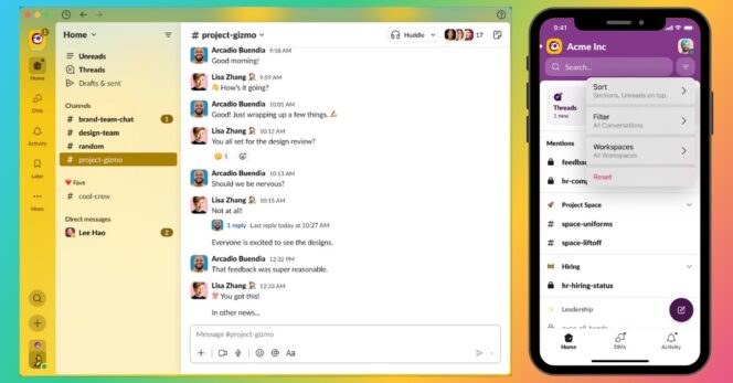 Slack transforme son interface : nouvel affichage, fonctionnalités ...