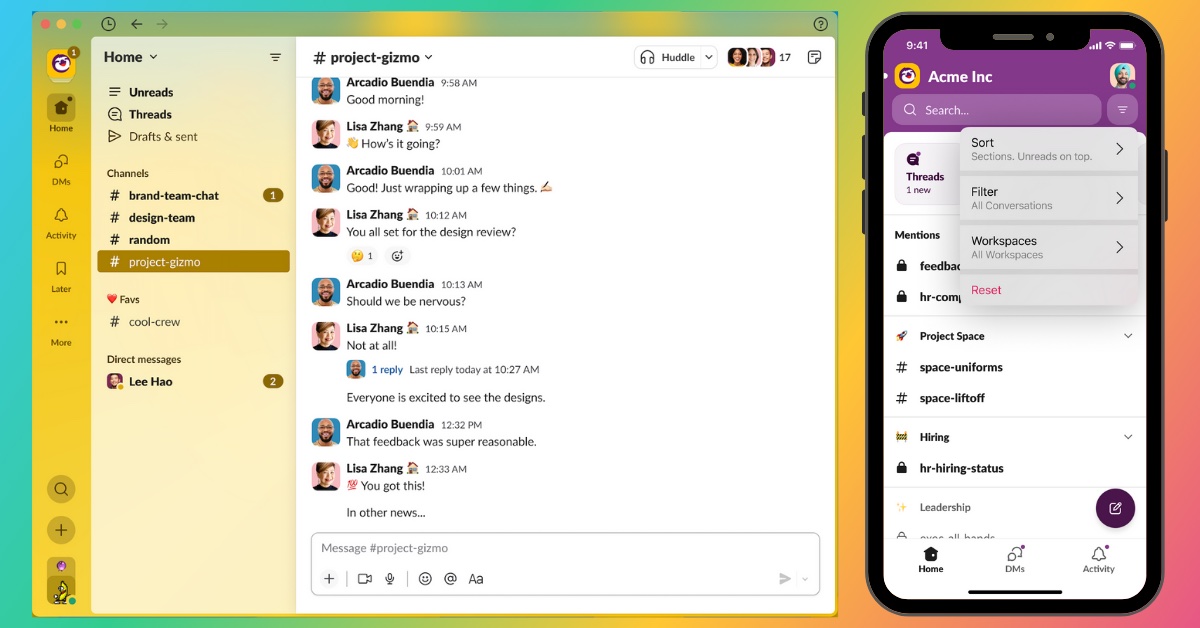 Slack Transforme Son Interface Nouvel Affichage Fonctionnalités