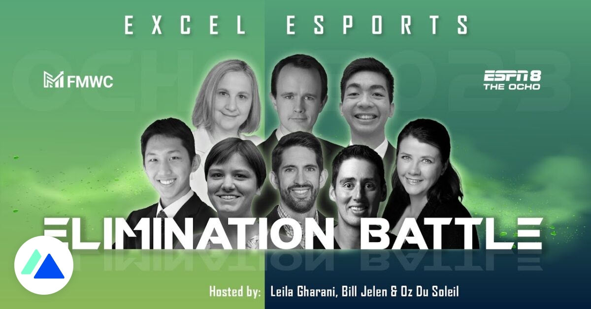Esport : une compétition sur Microsoft Excel, en direct à la TV