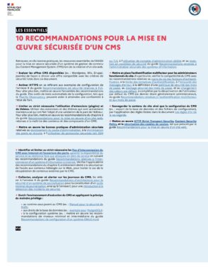 Comment sécuriser votre site web : les 10 recommandations de l’ANSSI