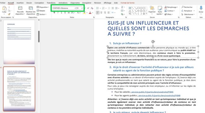Comment convertir un document PDF en PowerPoint
