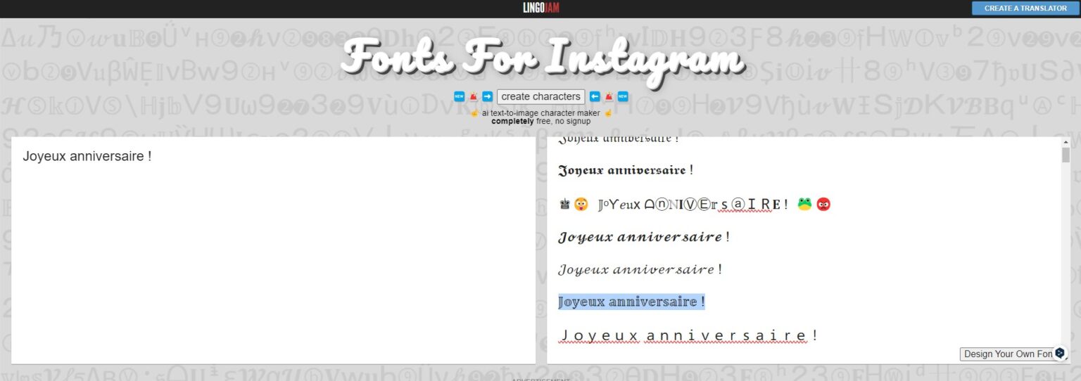 Comment changer la police d’écriture sur Instagram et Facebook